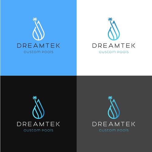 Designs | DreamTek Swimming Pools advanced technology design | Logo ...