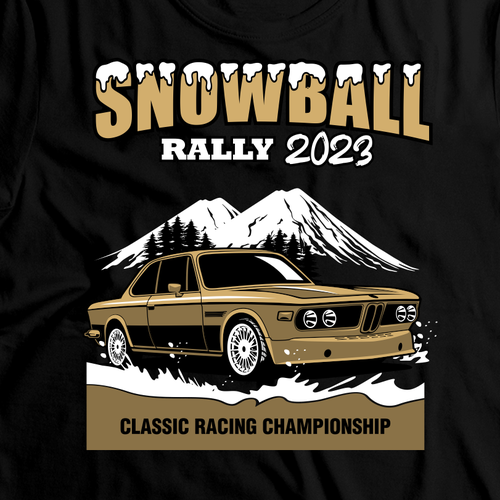 Designs | Vintage Sportscar Rally | T-shirt contest