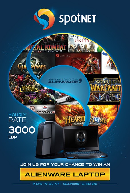 Cybercafe | concurso cartão postal, flyer ou impresso