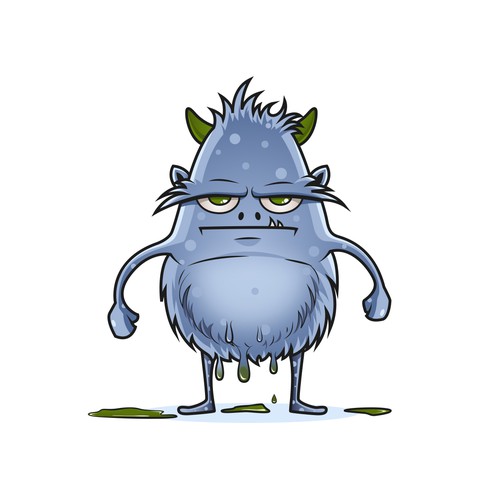 OdorOgor Character - Smelly Guy to Represent a Product That Gets Rid of ...