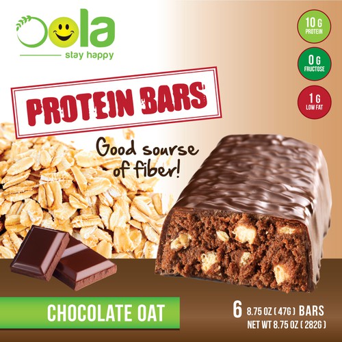 design a protein bar box | Product packaging contest