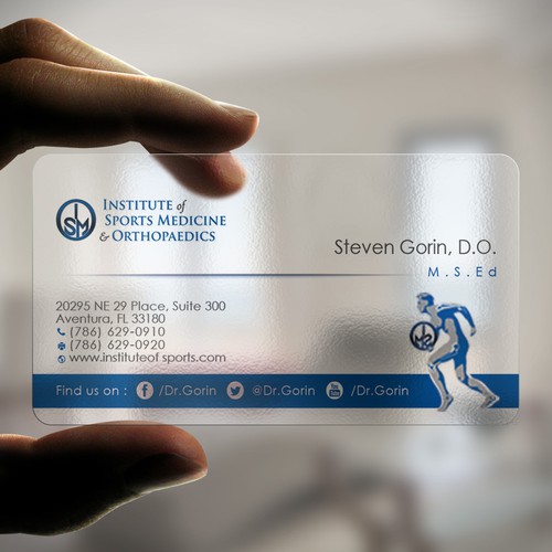 Orthopaedic surgeon in need of an updated business card STAT ...