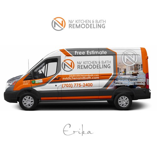 Kitchen & Bath Remodeling Car Wrap Contest | Car, truck or van wrap contest
