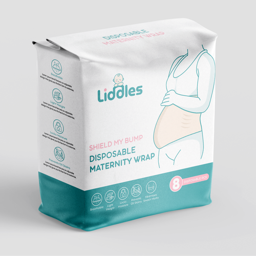 Designs | Design a package for disposable maternity wrap | Product ...