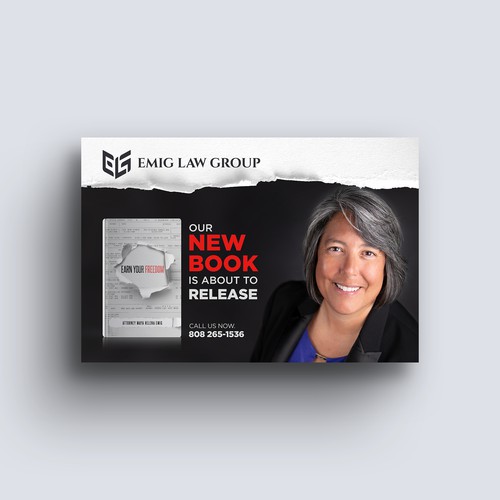 Designs | Design an advertising postcard for my book | Postcard, flyer ...