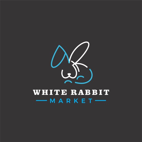 Design a logo for the White Rabbit Market. | Logo design contest