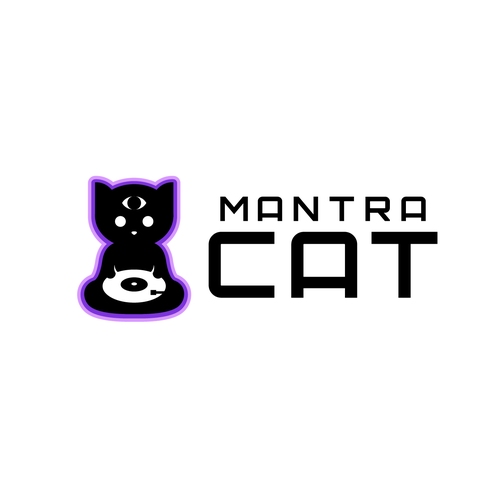 Designs | Mantra Cat // Music for Streamers | Logo design contest
