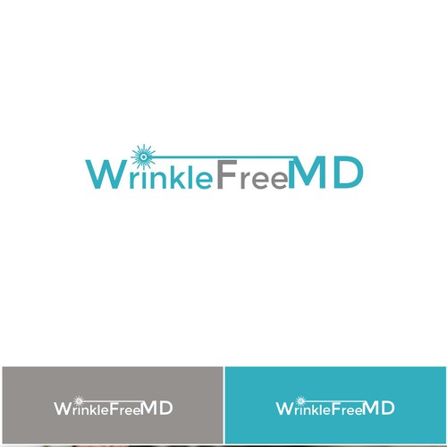 Stamp out wrinkles with an awesome logo for Wrinkle-Free MD Med Spa ...