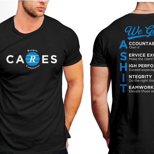 Designs | We give a sh*t - company values t-shirt | T-shirt contest