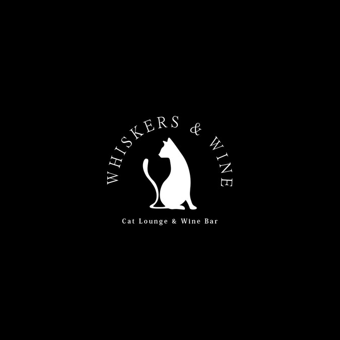 Cat Lounge and Wine Bar Logo | Logo design contest