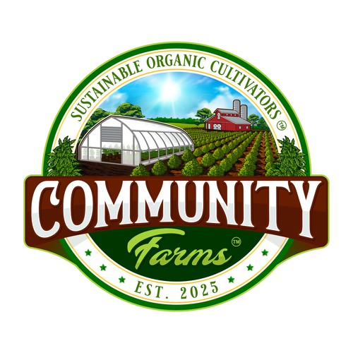 Designs | Community Farms Custom Logo Brand Identity | Logo & brand ...