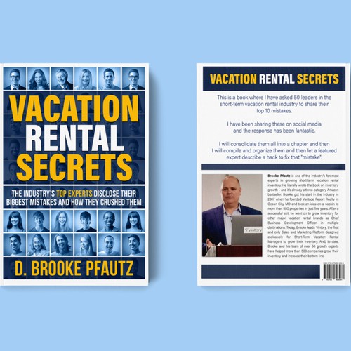 Designs | Book cover for the short-term vacation rental industry | Book ...