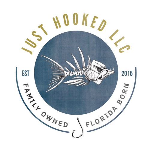 Just Hooked LLC**Be the business front Logo designer for my startup ...