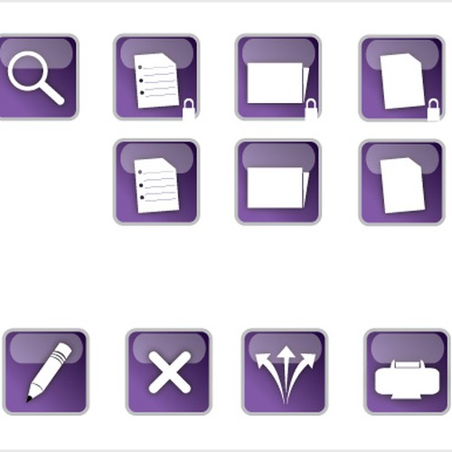 Icons for innovative web-based software | Button or icon contest