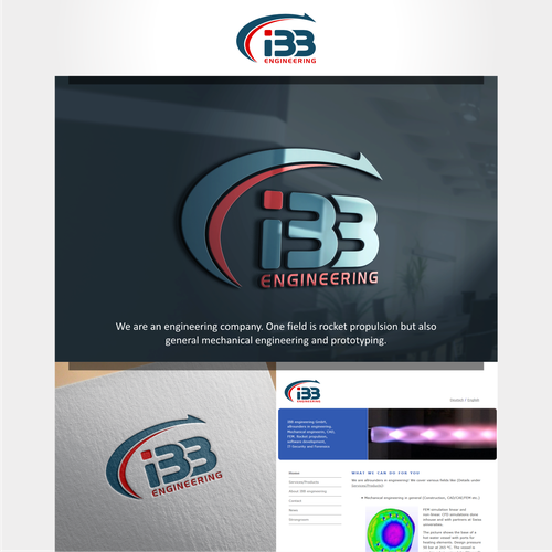 Logo for engineering company (Rocket Propulsion and general engineering ...