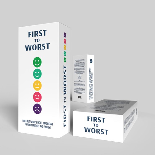 Designs | PARTY GAME: First to Worst | Product packaging contest