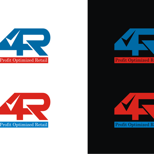 4R Logo 2 - Profit Optimized Retail | concurso Logotipos