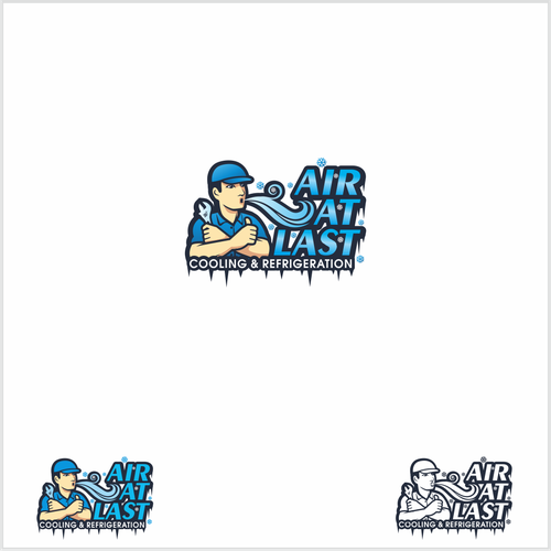 Sharp, modern HVAC company logo | Logo design contest