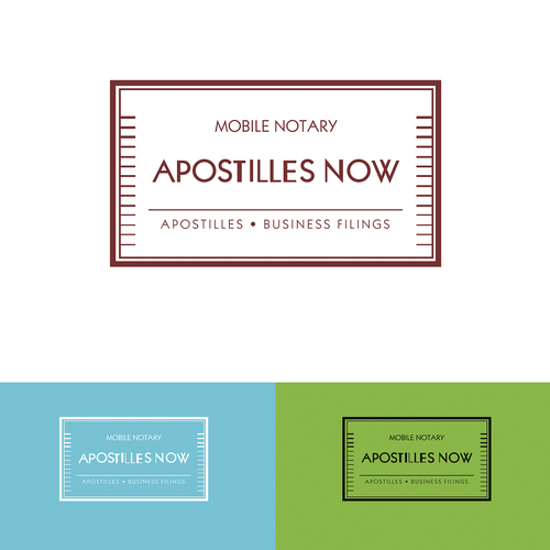 Design a compelling logo for an Apostille/Mobile Notary business | Logo ...