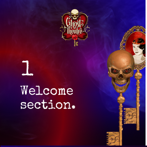 Designs | Haunted Theatre game that displays both fantasy and horror ...