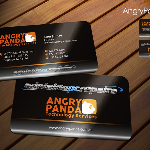 Designs | business card - two logos | Business card contest
