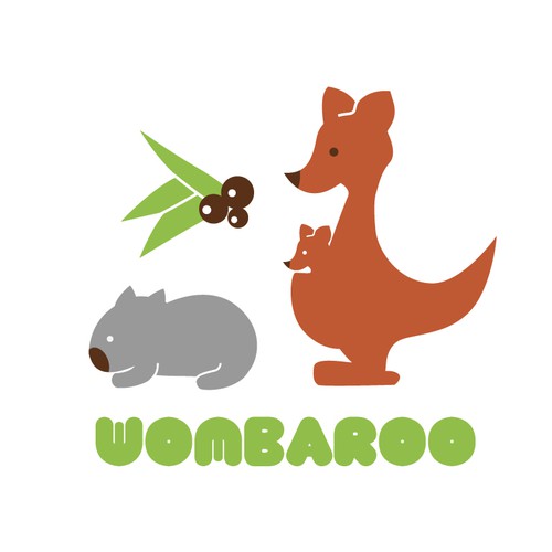 Designs | Create a cute kangaroo, wombat and gumleaf graphic for a new ...