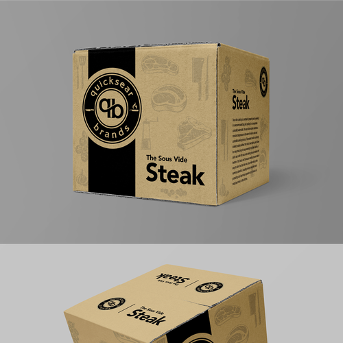 Designs | Sous Vide Natural Meat Box | Product packaging contest