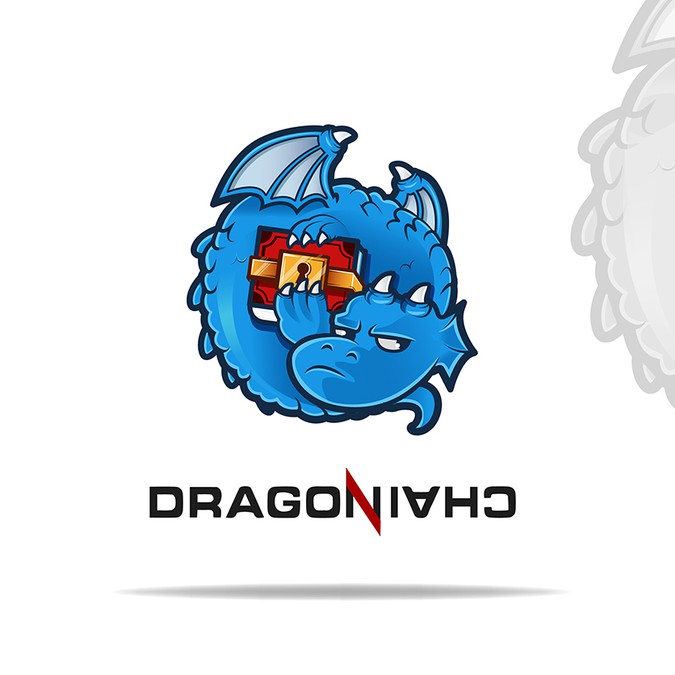 Dragonchain Mascot Logo | Logo design contest