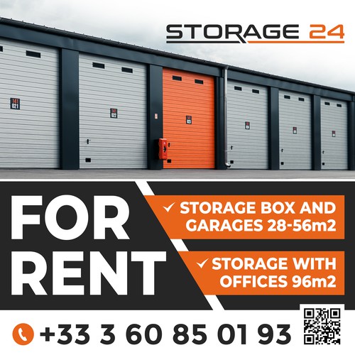 Designs | Creative banner design for a storage company | Signage contest