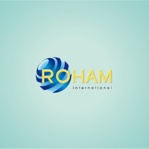 Roham International - Edgy, Creative Logo for Marketing Firm | Logo ...