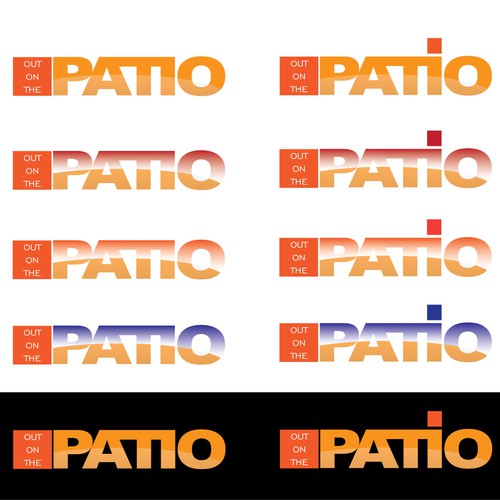 Designs | logo for Out on the PATIO | Logo design contest