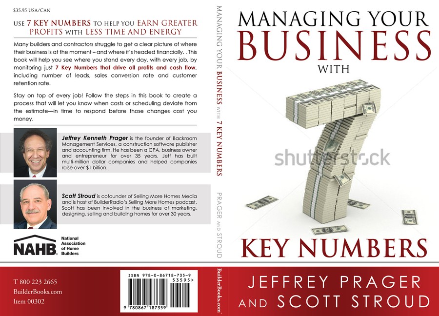 Create a dynamic book cover for financial management publication | Book ...