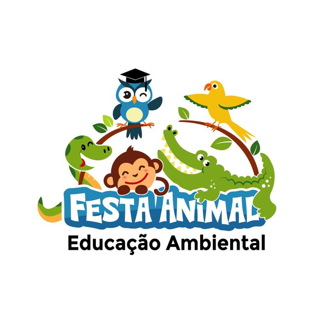 Cheerful Logo With Brazilian Fauna Animals | Logo design contest