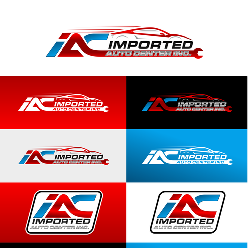 Imported Auto Center needs a modern, sleek, and game-changing logo ...