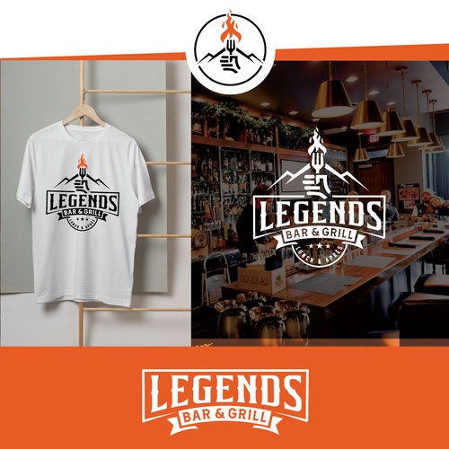 Designs | Legends Bar & Grill | Logo design contest