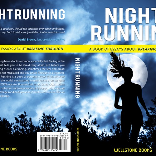 Designs | Night Running Book Cover | Book cover contest