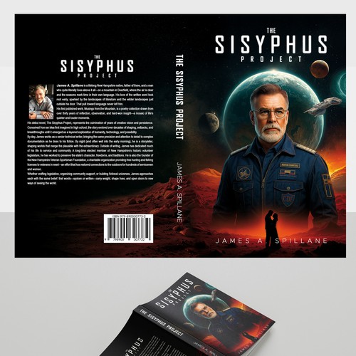 Designs | "The Sisyphus Project" Science Fiction Novel Cover Design ...