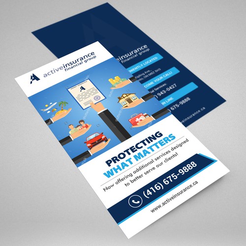 HELP! Create a professional and captivating pamphlet for our company ...