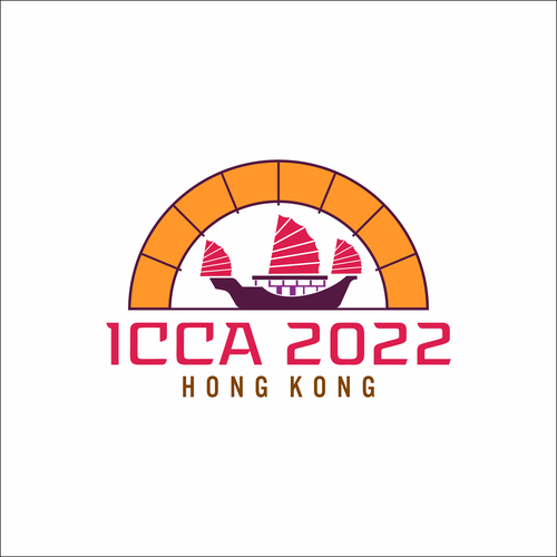 Create a vibrant logo to showcase Hong Kong (ICCA Congress Hong Kong ...