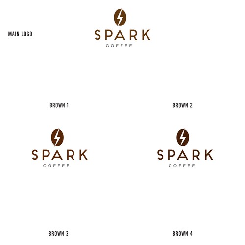 Designs | Spark Coffee needs a logo+ | Logo & brand identity pack contest