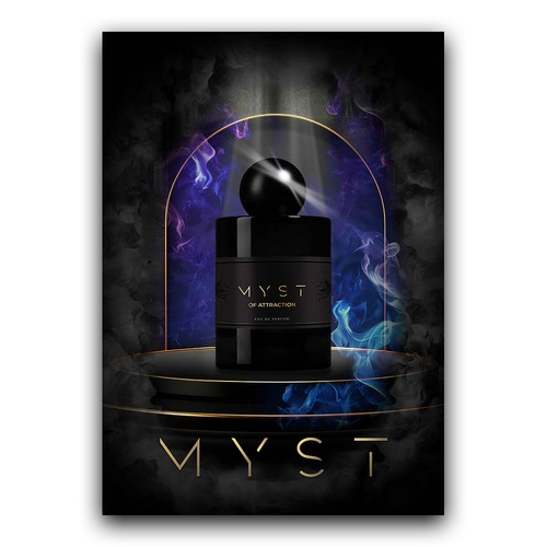 Designs | MYST luxury fragrance poster (follow-up's very likely ...