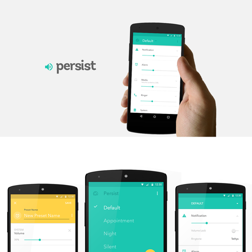 Create a beautiful design for a volume control app | App design contest