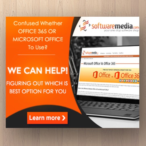 Remarketing ads for Microsoft Office vs Office 365 Campaign | Banner ad ...