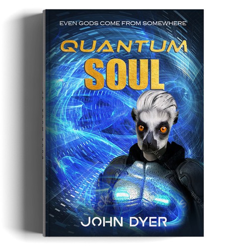 Quantum Soul - A science fiction novel | Book cover contest
