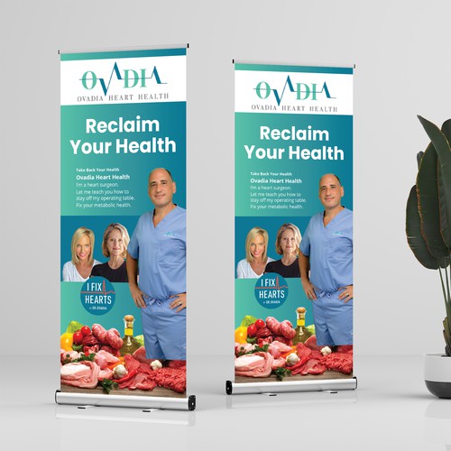 Designs | Create a banner for a heart surgeon that is saving people's ...