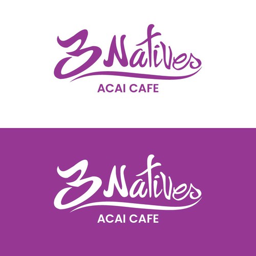Designs | 3Natives Acai Cafe — Logo & Wordmark Redesign | Logo design ...