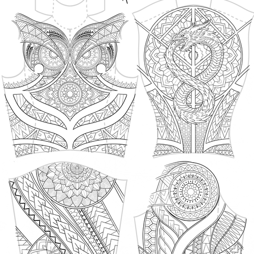 Designs | DaGreeks Tattoo | Full body | Geometric | | Tattoo contest