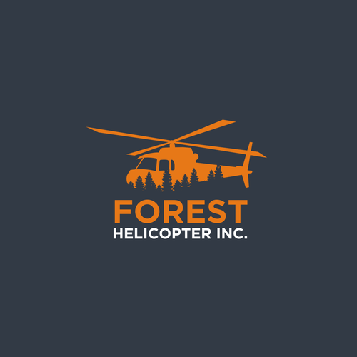 Helicopter company logo for Forest Helicopters Inc. | Logo design contest