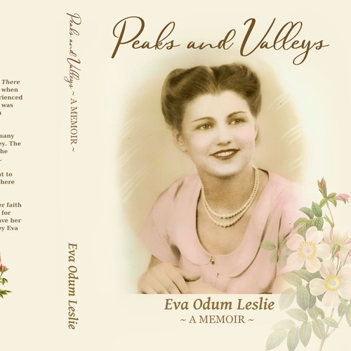 Designs | Peaks and Valleys | Book cover contest