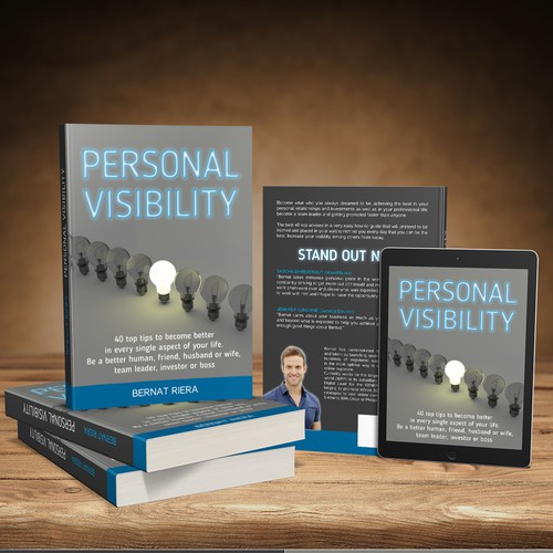 Self Development Book Cover: Personal Visibility | Book cover contest